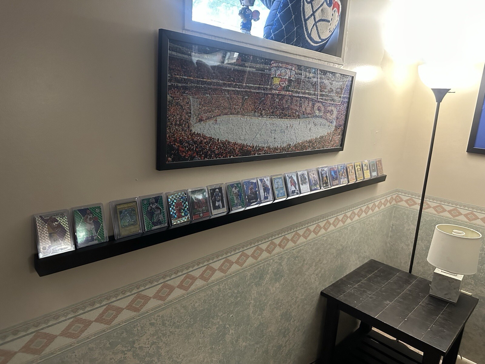 BEAUTIFUL Handmade Sports Card Display shelf. Simple, Wall Display ...