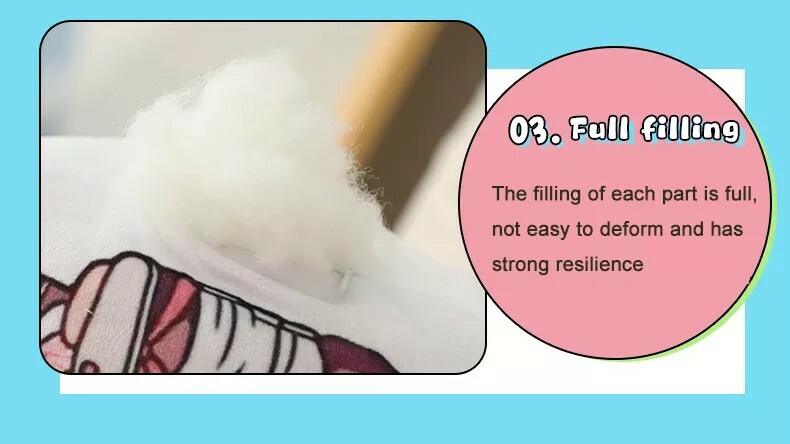 Demon Slayer Plush Cushion Manga Pillow 45Cm Tanjiro Nezuko Kamado ...