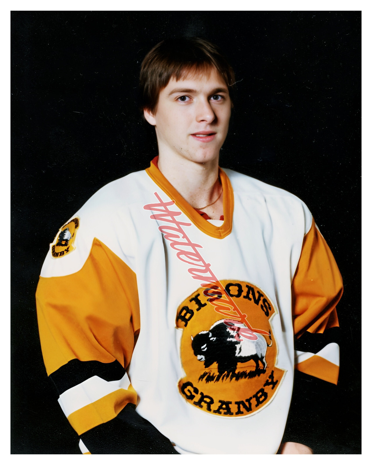 QMJHL Granby Bison Goalie Patrick Roy Color 8 X 10 Photo Picture | eBay