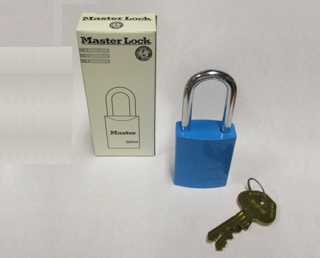 Master Lock Lockout Padlock Blue 6835BLU 1key for sale online | eBay