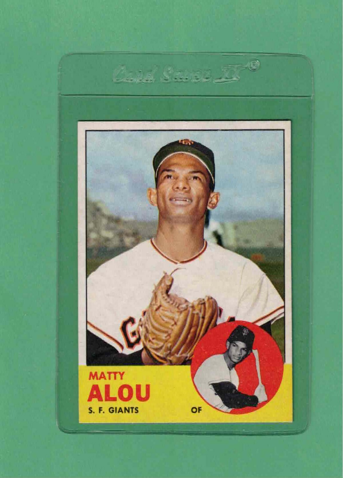 1963 Topps S.F. Giants Matty Alou # 128 NM-MT Tough Card !!! | eBay