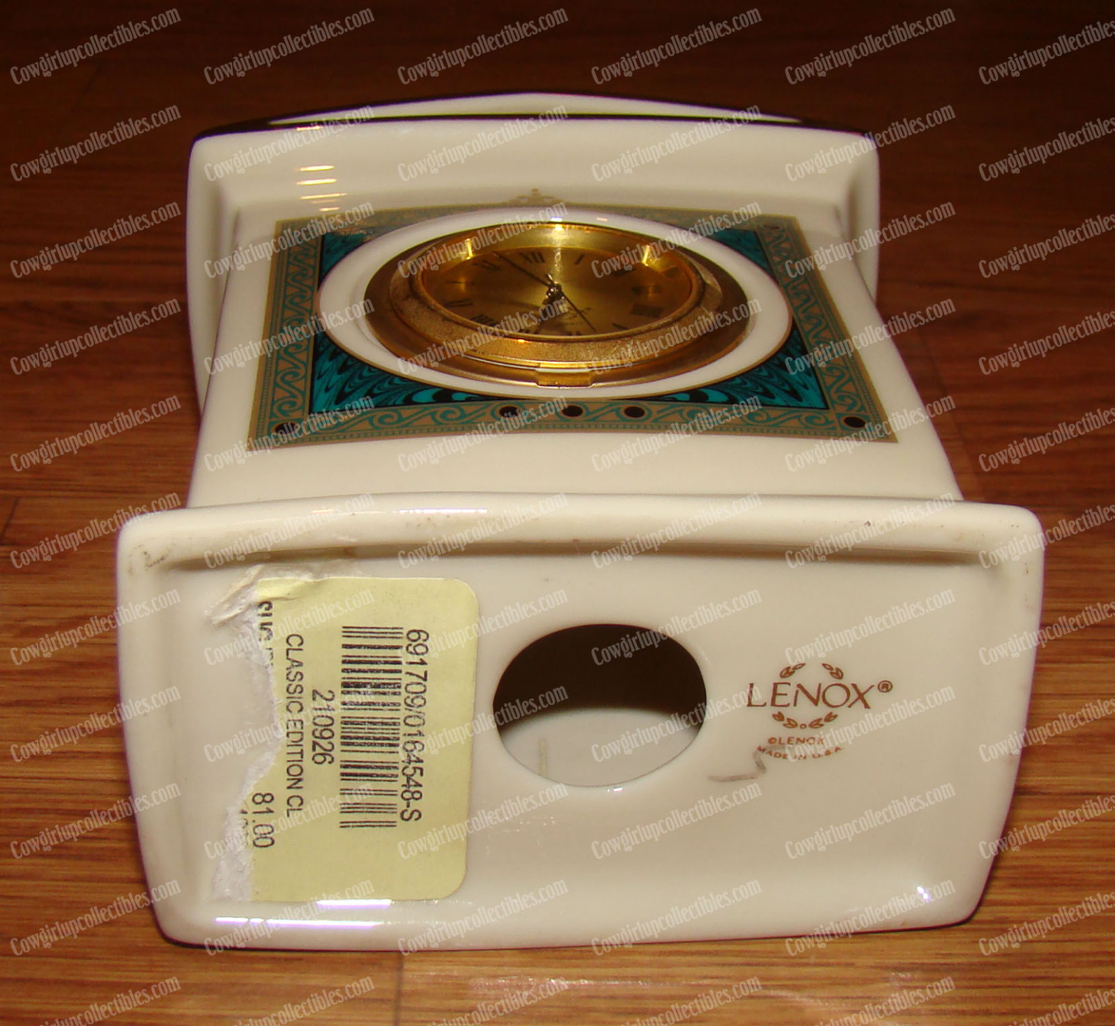 Lenox, Classic MANTLE CLOCK (210926) Gold Accent, New Battery Included ...
