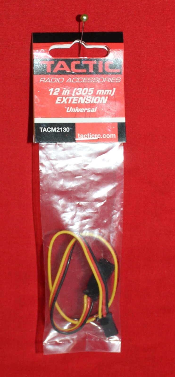 Tactic Servo Extension 12" 305mm Universal Rc Airplane Boat Car ...