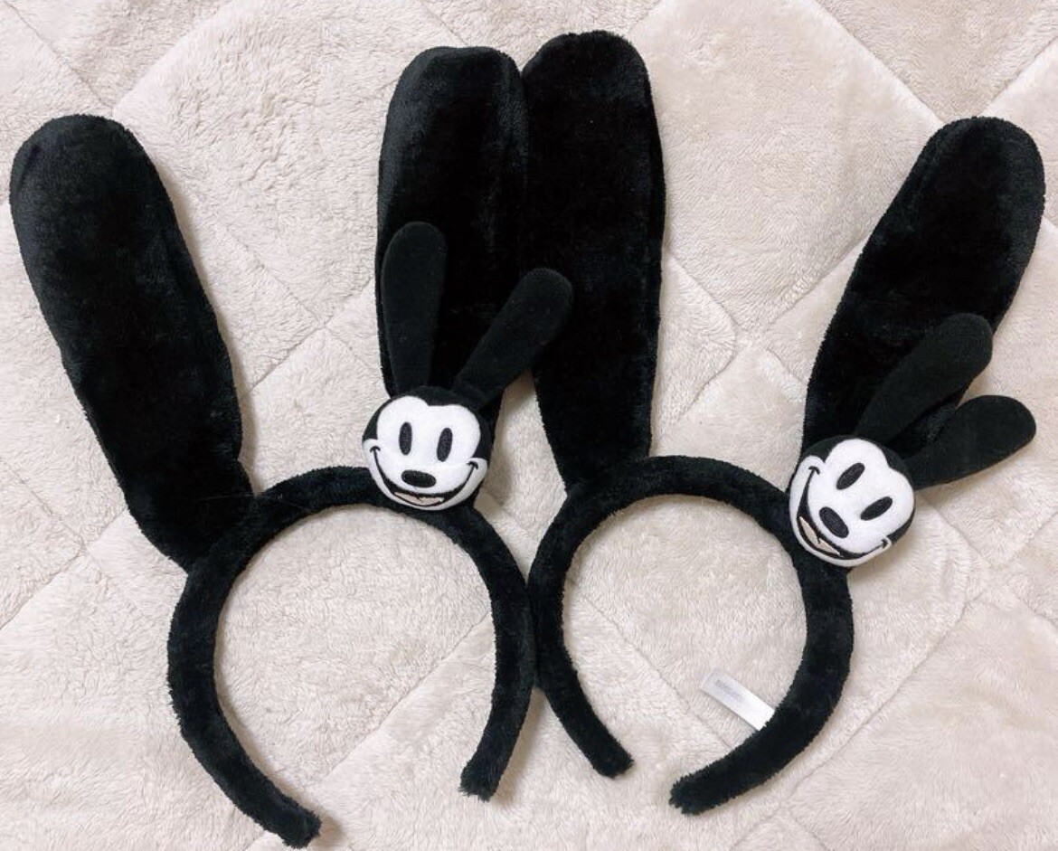 Oswald Ears TDR Oswald The Lucky Rabbit With Ear Fluffy Bucket Hat