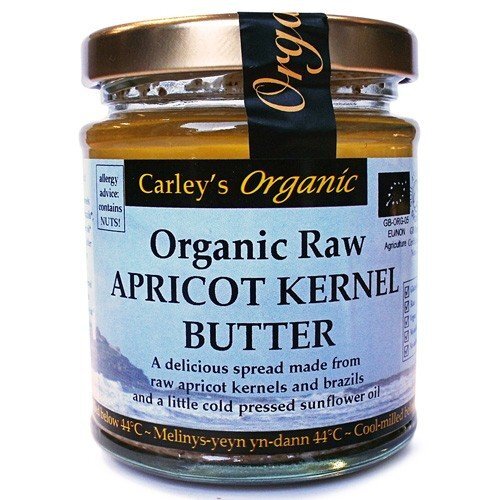 Carley's Organic Raw Apricot Kernel & Brazilnut Butter 170g | eBay