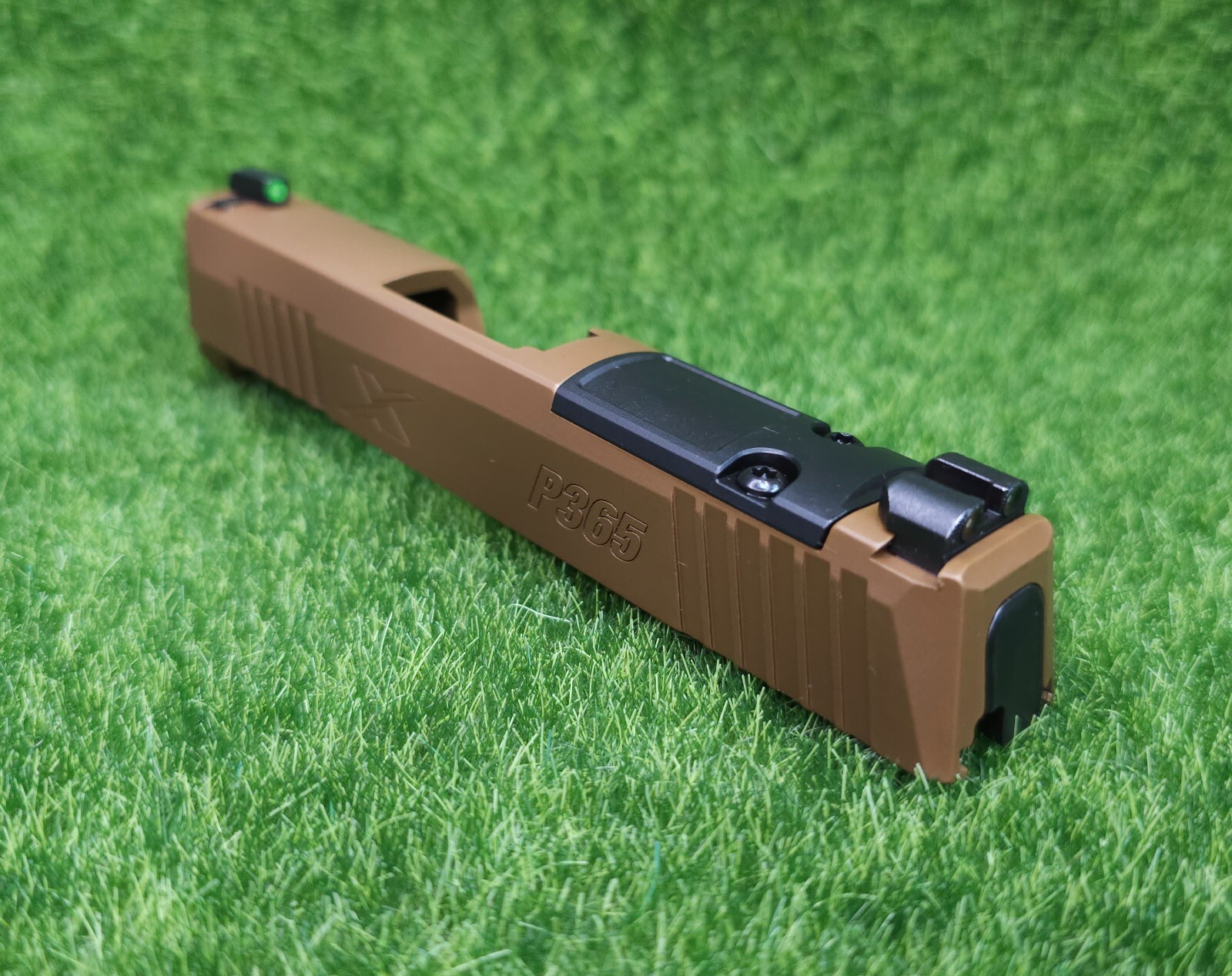 Sig Sauer Slide Assembly P365 P365X 9mm Shield RMS-c Cut, Coyote Tan ...