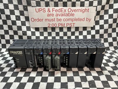 DIRECTLOGIC 205 D2-09BDC1-1 D2-240CPU D2-08ND3 F2-08TRS F2-08TRS ...