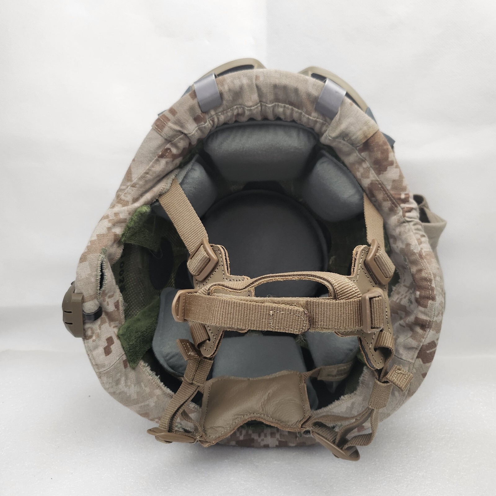 Large USMC LWH Gentex Lightweight Helmet Norotos Mount Streamlight ...