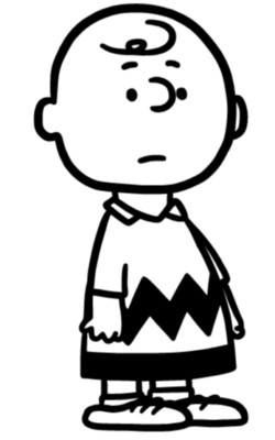 Charlie Brown Vinyl Decal / Sticker 2.5" X 5" | eBay
