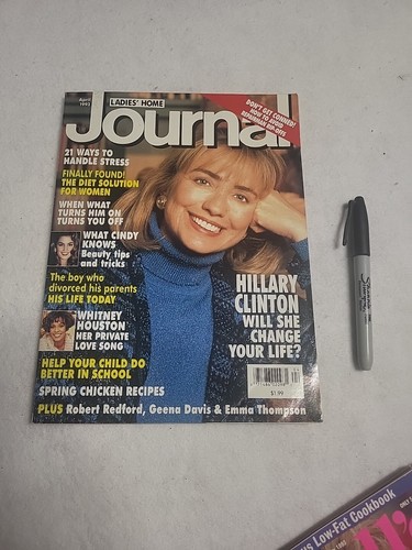 HILLARY CLINTON April 1993 LADIES HOME JOURNAL Magazine | eBay