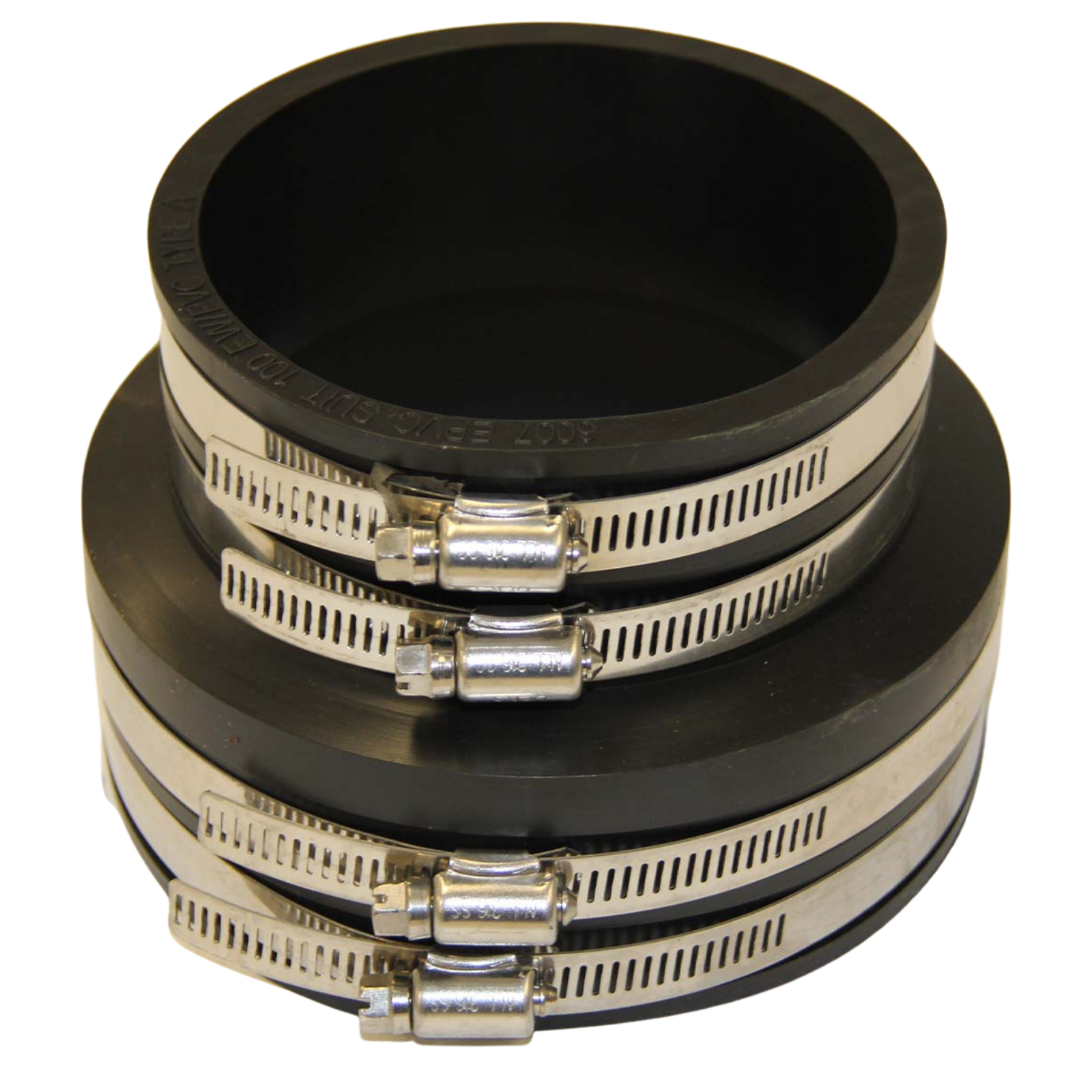 Deks 6014 Double Clip Black EPDM Rubber Jenco Joiner Coupling DN100 EW ...