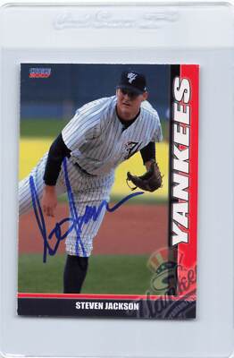 2007 Choice #14 Steven Jackson Scranton Yankees Signed Auto *K4306 | eBay