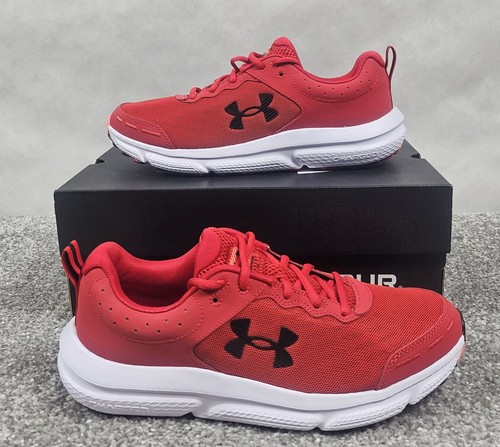 Men's Under Armour Shoes "Size 11" Red UA Charged Assert 10 Running ...