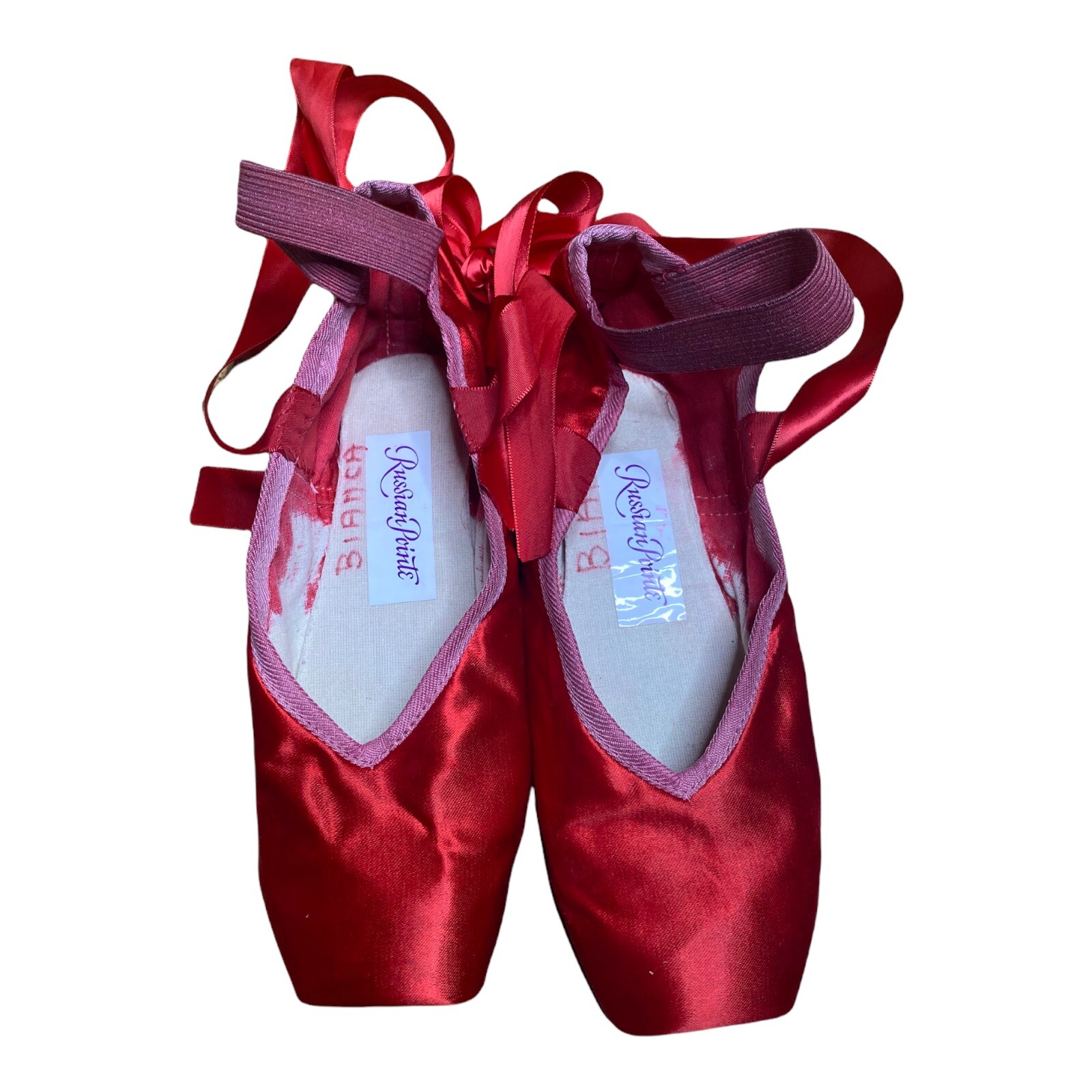 Red Pointe Shoes