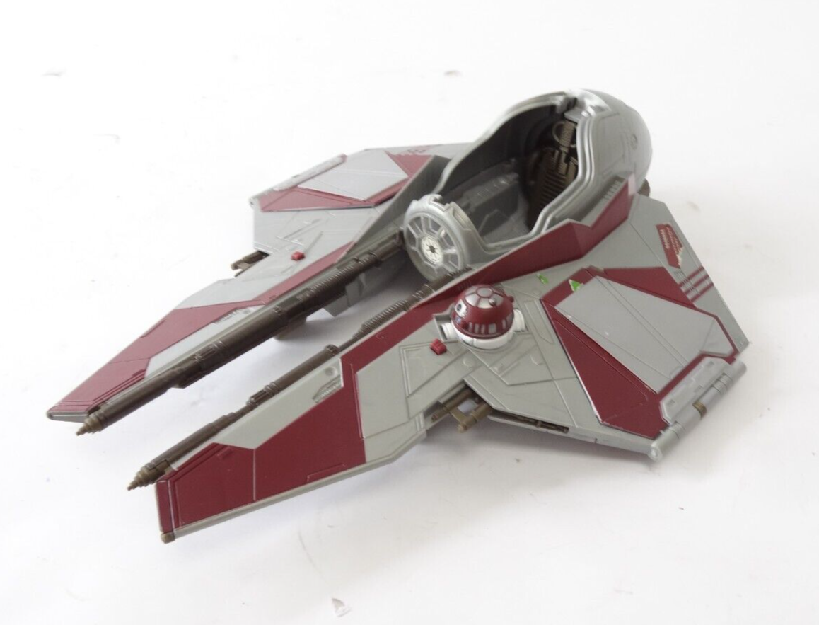 Obi-Wan's Jedi Starfighter STAR WARS Saga Legends 2012 Hasbro 10" Ship ...