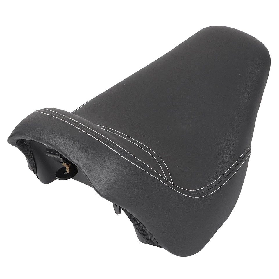 Motor White Stitching Renegade Driver Solo Seat For Harley Softail ...