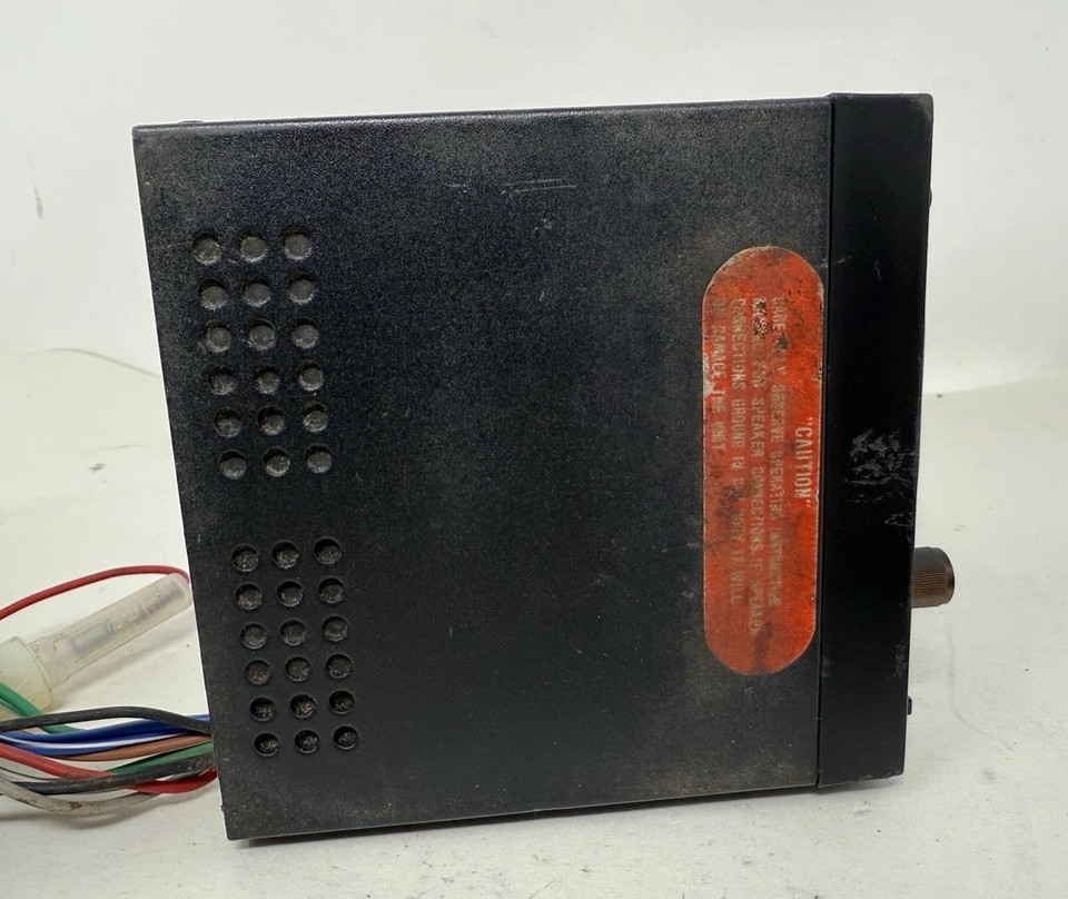 Vtg Pyramid Mini Car Stereo Graphic Equalizer EQ Amp 150 watt Untested ...