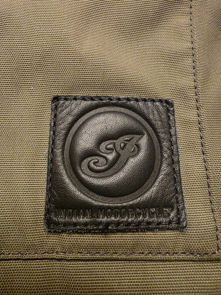Indian Motorcycle Harrison Wax Jacket, Large | eBay