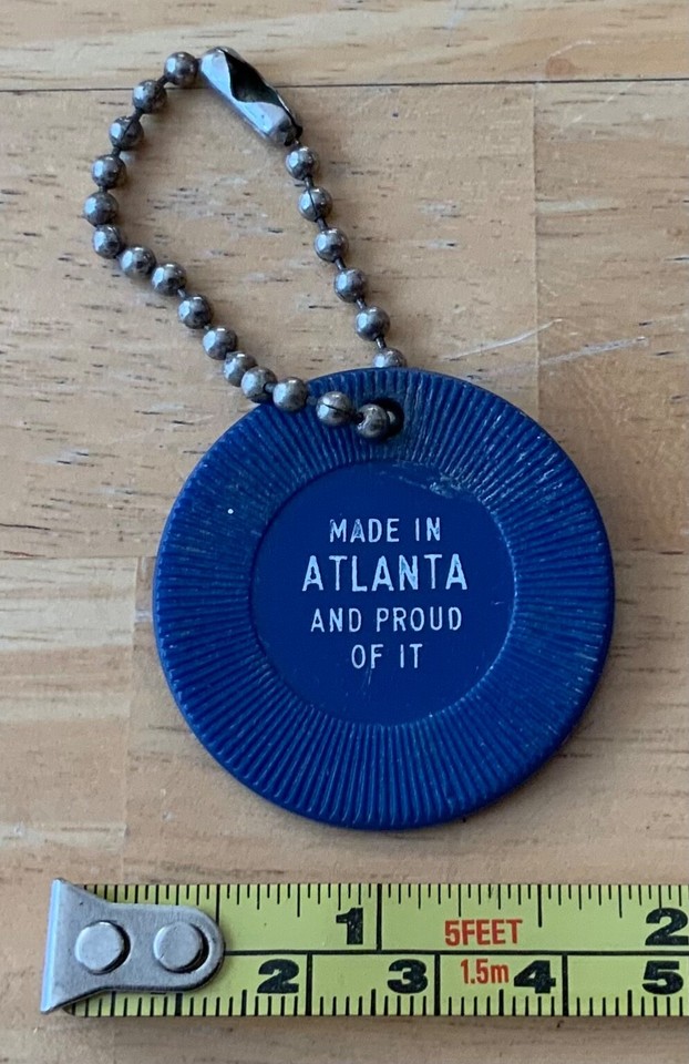 Buick Motor Division Plastic Poker Chip Keychain Key Chain Made in ...