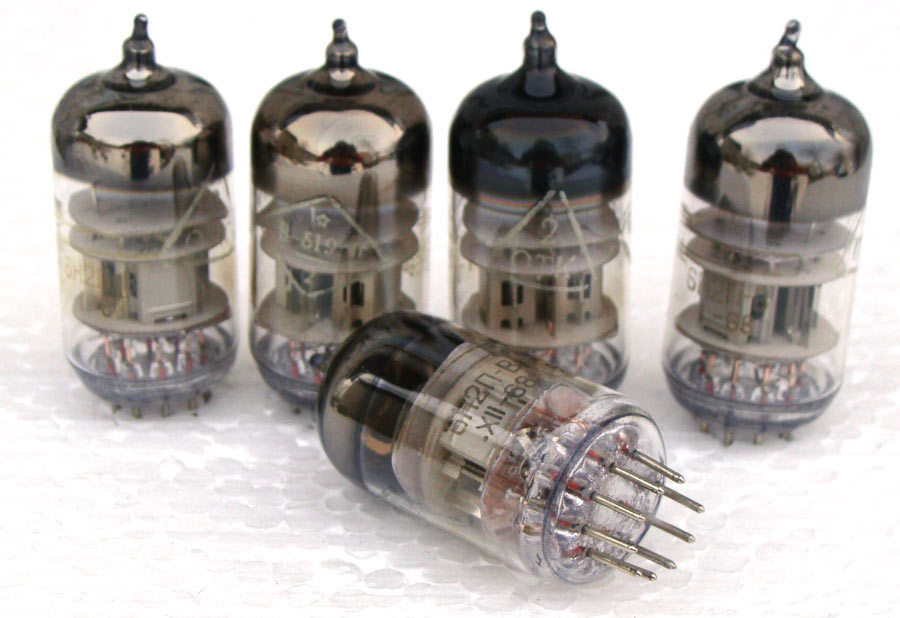 3x 6N2P-V 12AX7 ECC83 Tubes Russian ussr tubes Lot 3pcs NEW / NOS #556 ...