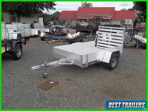 2025 aluma 548 ES side rack set New cargo 54 x 8 aluminum utility ...