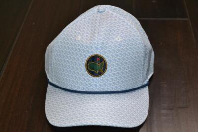 Berckmans Place Masters White Blue Hat 1934 Logo Augusta National Golf ...