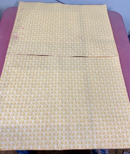 Handmade Sunflower Honeycomb Colorblock Rectangular Placemats w/Napkin ...