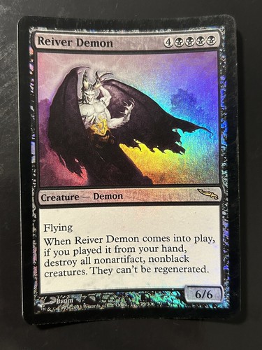 FOIL Reiver Demon | MtG Magic Mirrodin | English | Lightly Played (LP ...