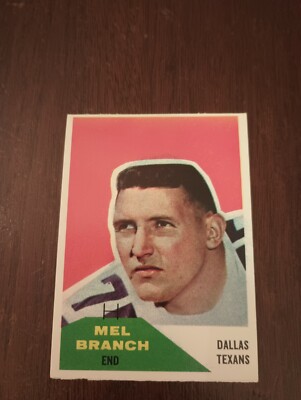 1960 Fleer #100 Mel Branch (EXMT+) | eBay