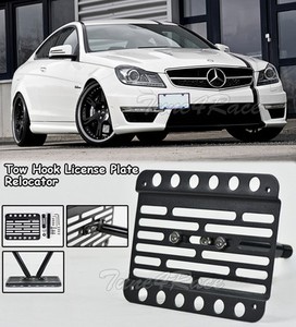 For 15-Up Benz C63 AMG / AMG S Coupe Front Bumper Tow Hook License ...