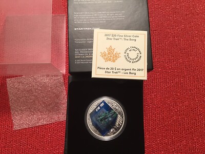 2017 $20 1oz Silver Coin - Star Trek „ The BORG” | eBay
