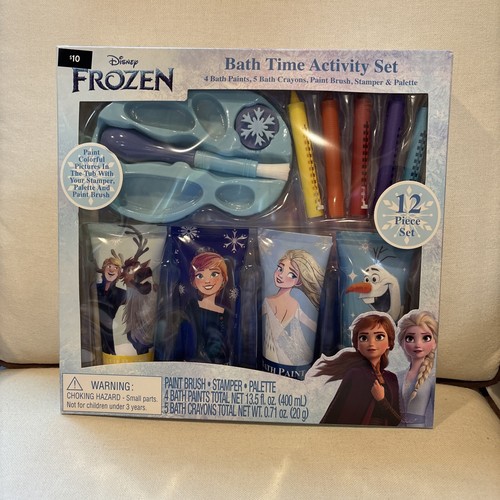 Disney Frozen Bath Time Activity Set, 12 Pieces | eBay