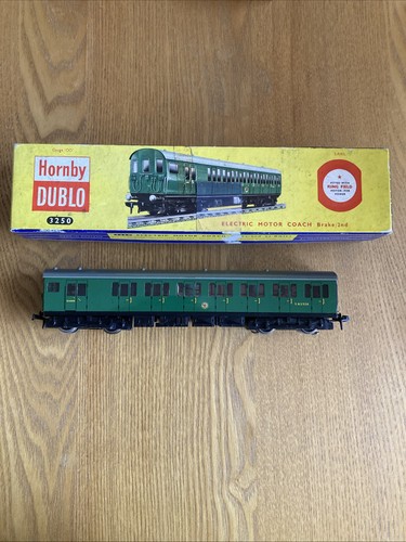 Hornby Dublo 3250 Electric Motor Coach EMU 3 Rail Boxed | eBay UK