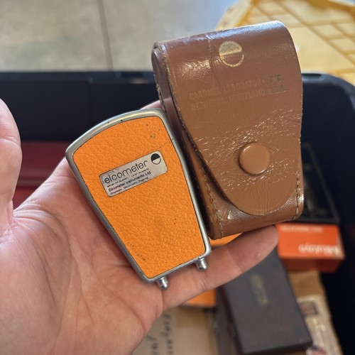 Vintage Gardner Elcometer Micron Measure | eBay