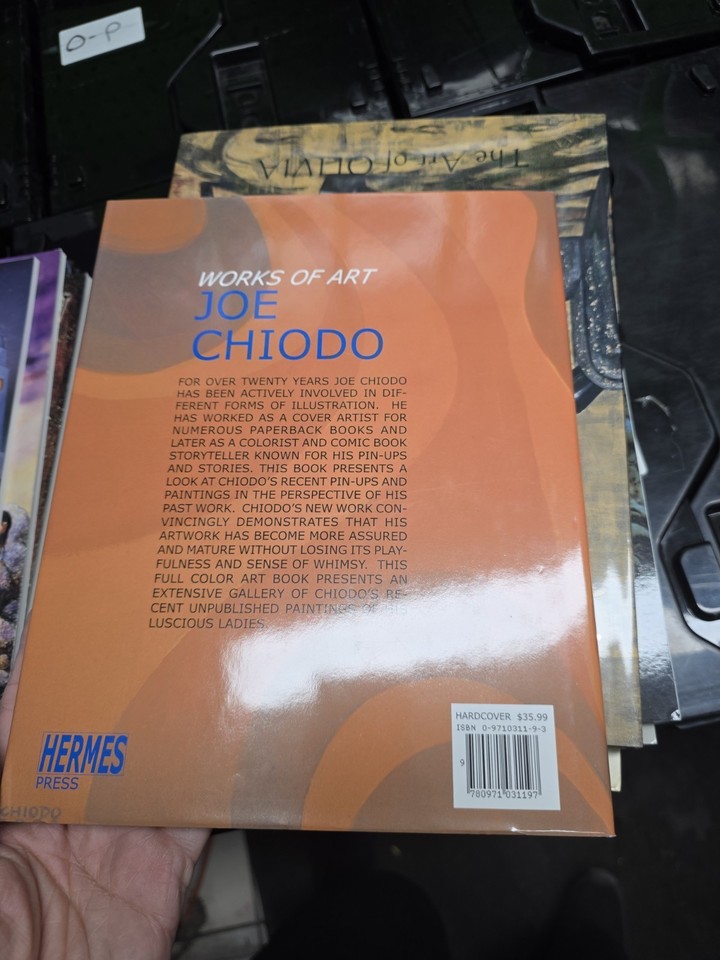 Works of Art by Joe Chiodo Hardcover Hermes Press Pin-Up Art Book | eBay