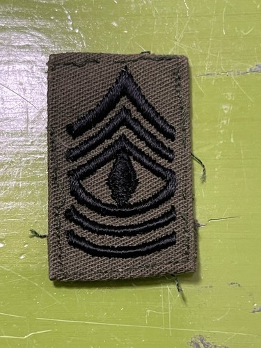US Army Subdued Rank Patch | eBay