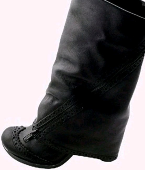 Extremely Rare Irregular Choice Black Spit Spot Boots Desserta Uk4/37 ...