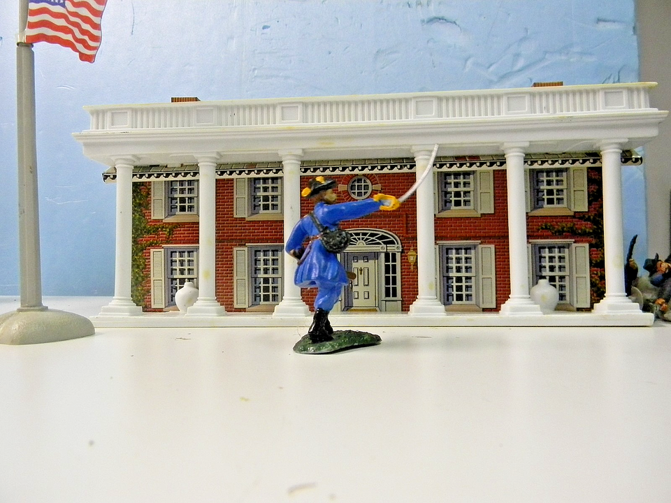 1 Conte Confederate Officer Factory Painted 1/32nd (Nov. Listing) | eBay