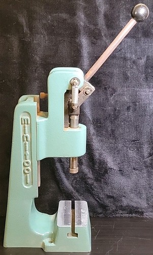 Minitool's Toggle Action Punch Press ~ Lightly Used ~ Works Great - See ...