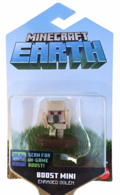 Minecraft Earth Boost Mini Figure Enraged Golem | eBay