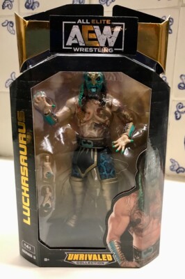 AEW Jazwares Luchasaurus Unrivaled Collection Series 5 #41 Action ...