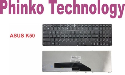 Laptop Replacement Keyboard For Asus K50ID K50IE K50IJ K50IL K50IN ...