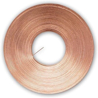 100' Copper Re-Strip 5/32"Wx.010"Thick, Reinforces Copper Foil & Metal ...