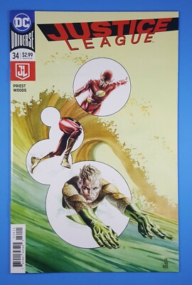 Justice League (Vol.3) #34 JG Jones Cover B Variant DC Comics Universe ...
