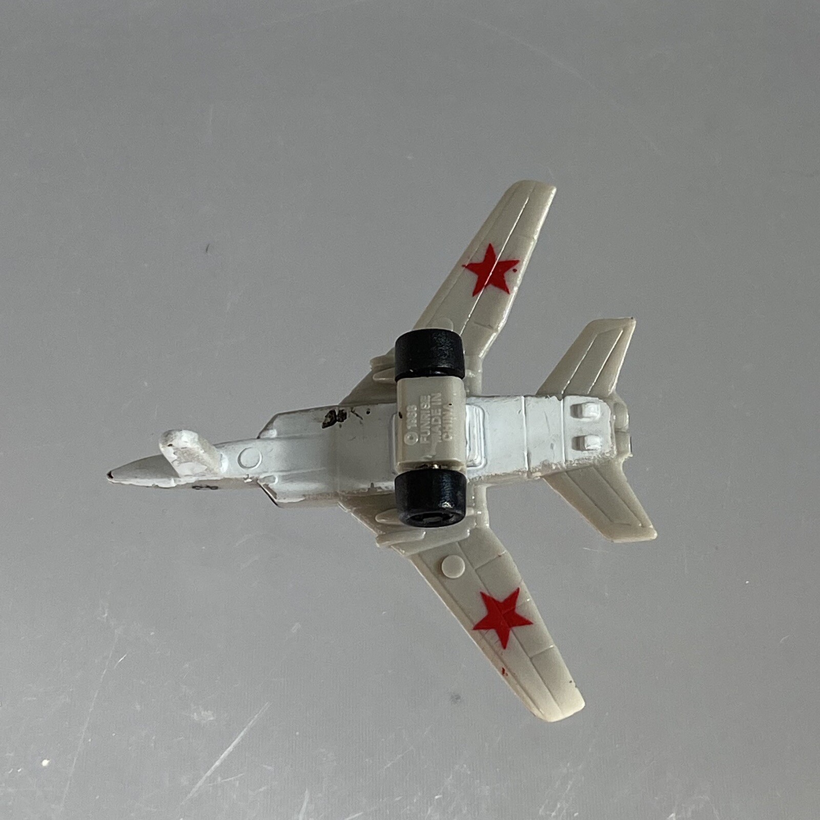 Vintage Micro Funrise Gray Jet Airplane Plane CCCP Military Star 1988 ...