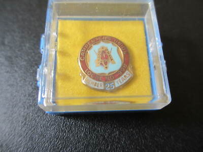 Vintage Carpenter’s Union 25-Year Member LOCAL 998 Lapel Hat Pin | eBay