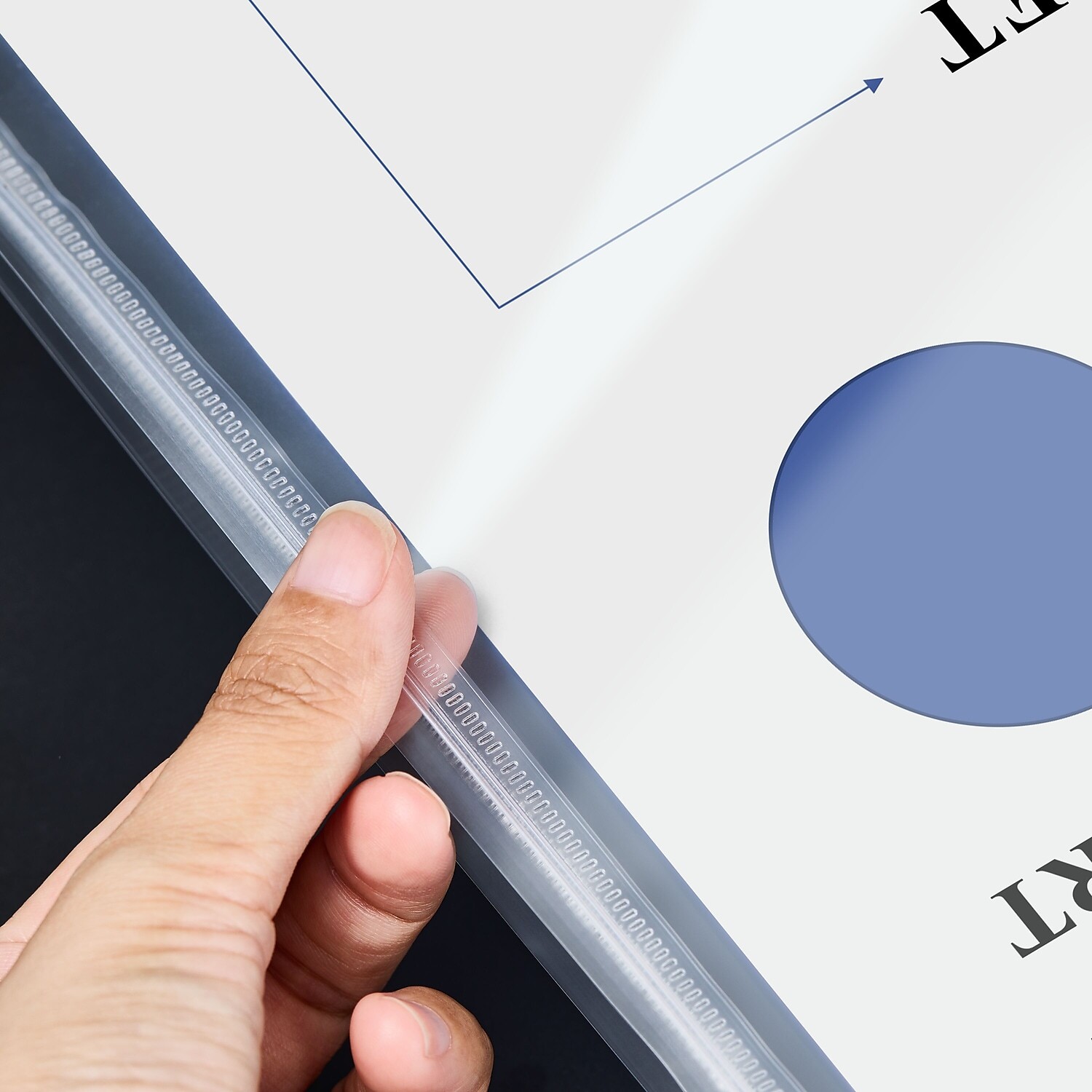 Staples Zip Closure Sheet Protector - 10/pack - for sale online | eBay