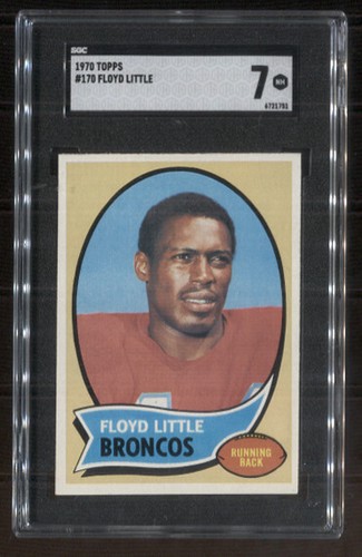 1970 Topps #170 Floyd Little SGC 7 | eBay