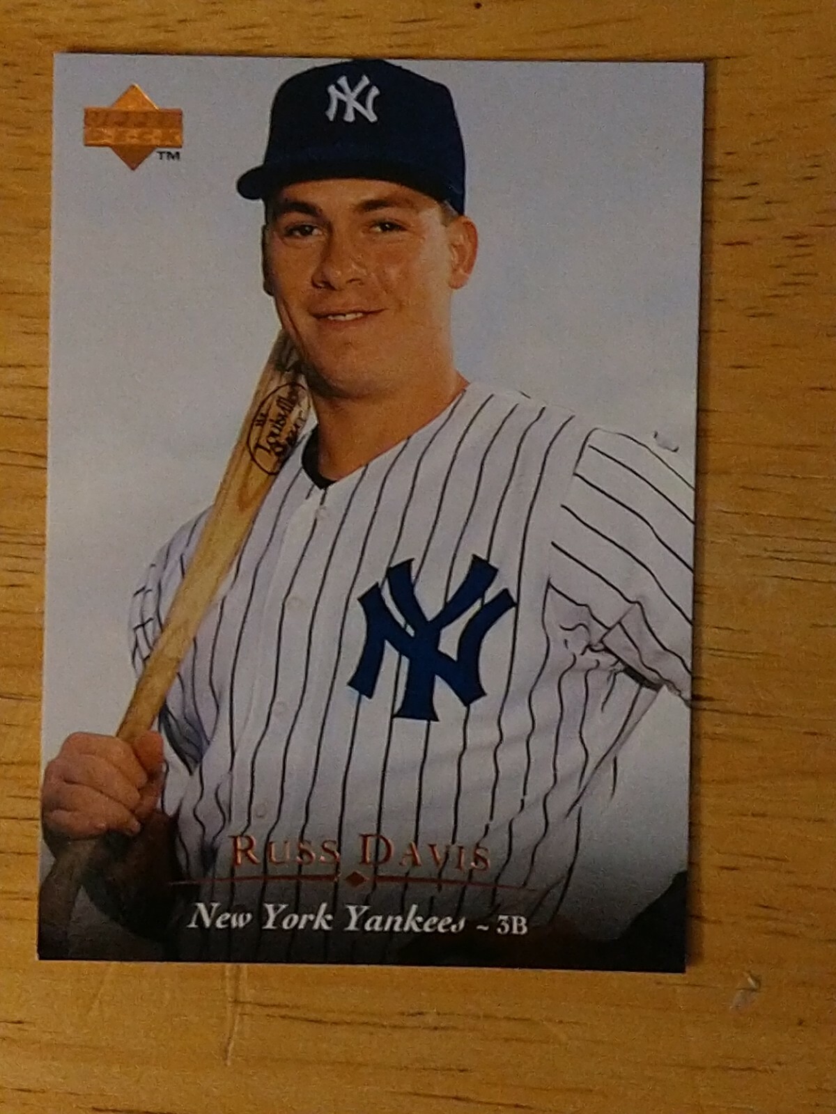 1995 Upper Deck New York Yankees #204 Russ Davis RC | eBay