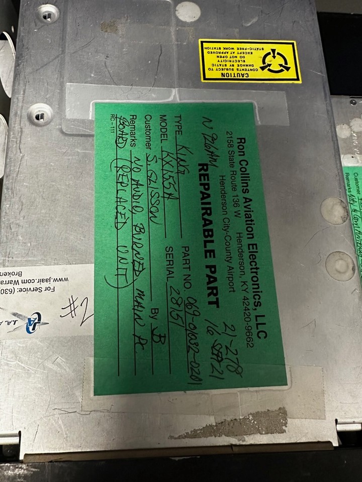 Lot of Bendix King NAV/COMM KX 155 & 155A with 3 racks and 1 backplate ...